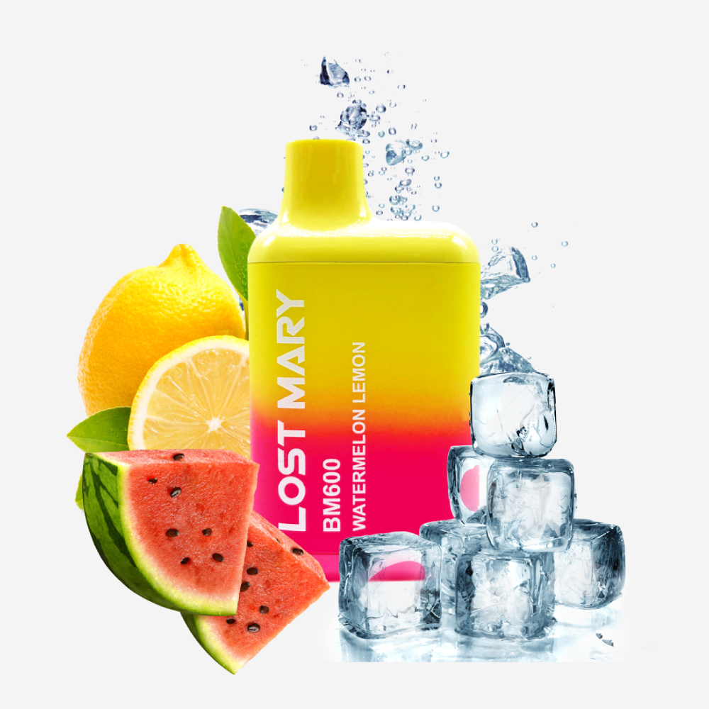 LOST MARY BM600 WATERMELON LEMON – Lost Mary